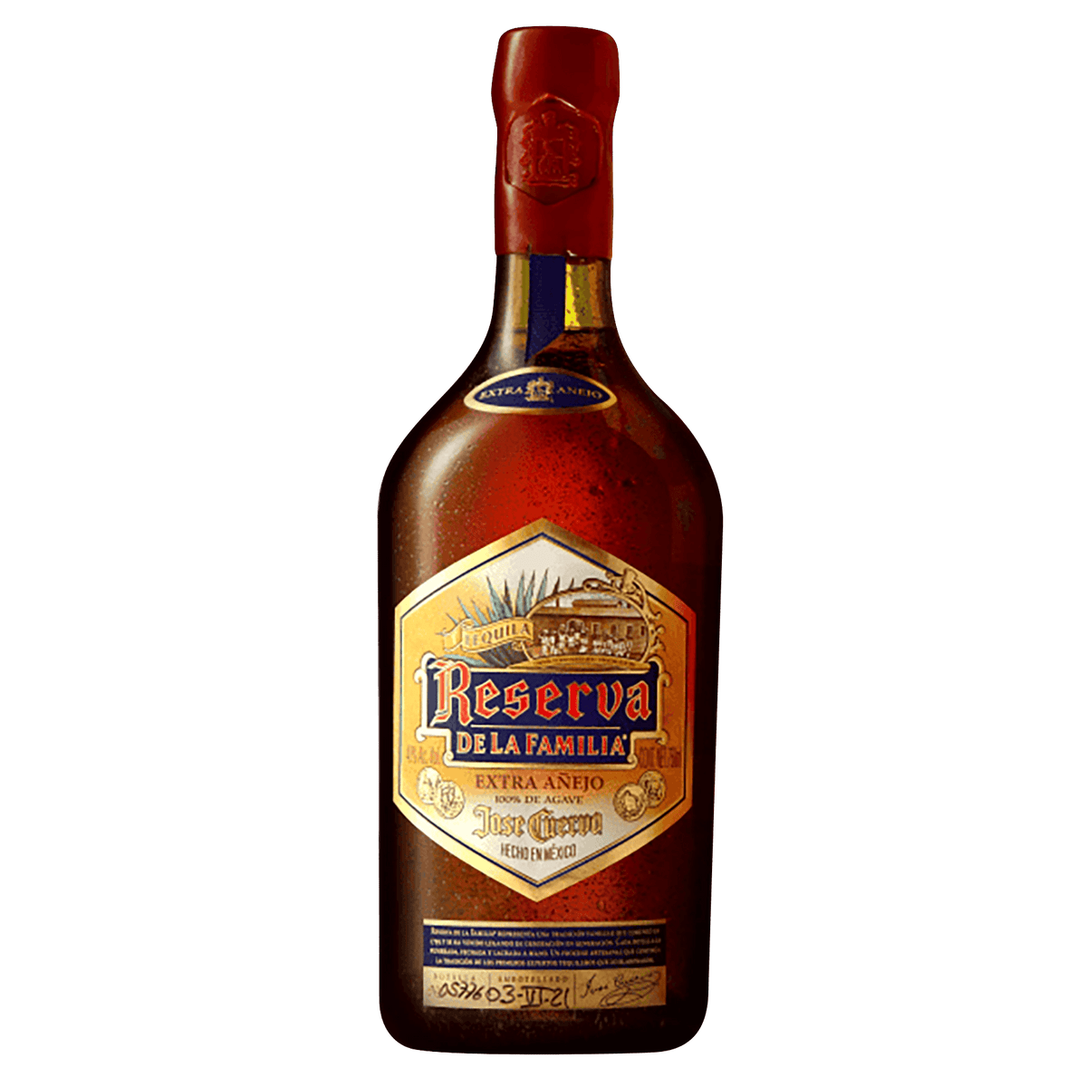 Jose Cuervo Reserva De La Familia Extra Anejo Tequila 70cl - Ana Pelli ...