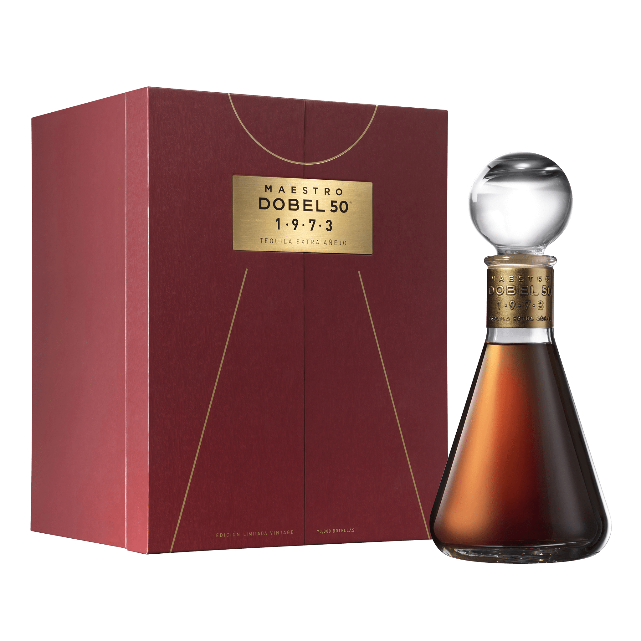 Maestro Dobel 50 - 1973 Extra Anejo Tequila 1.75L – House of Spirits