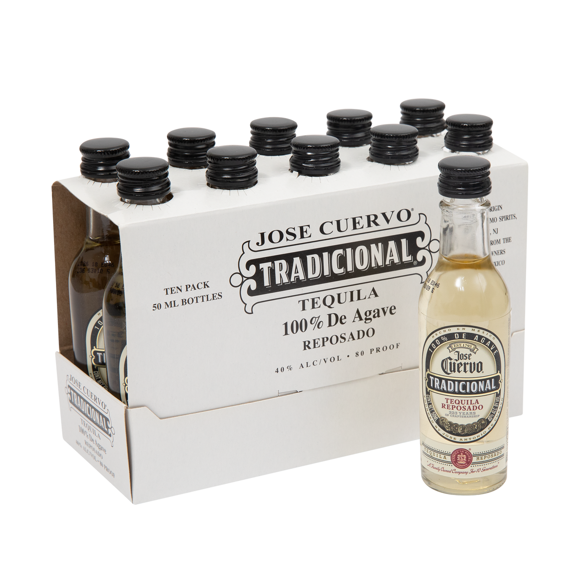 Jose Cuervo Tradicional Reposado Tequila 10 x 5cl – House of Spirits